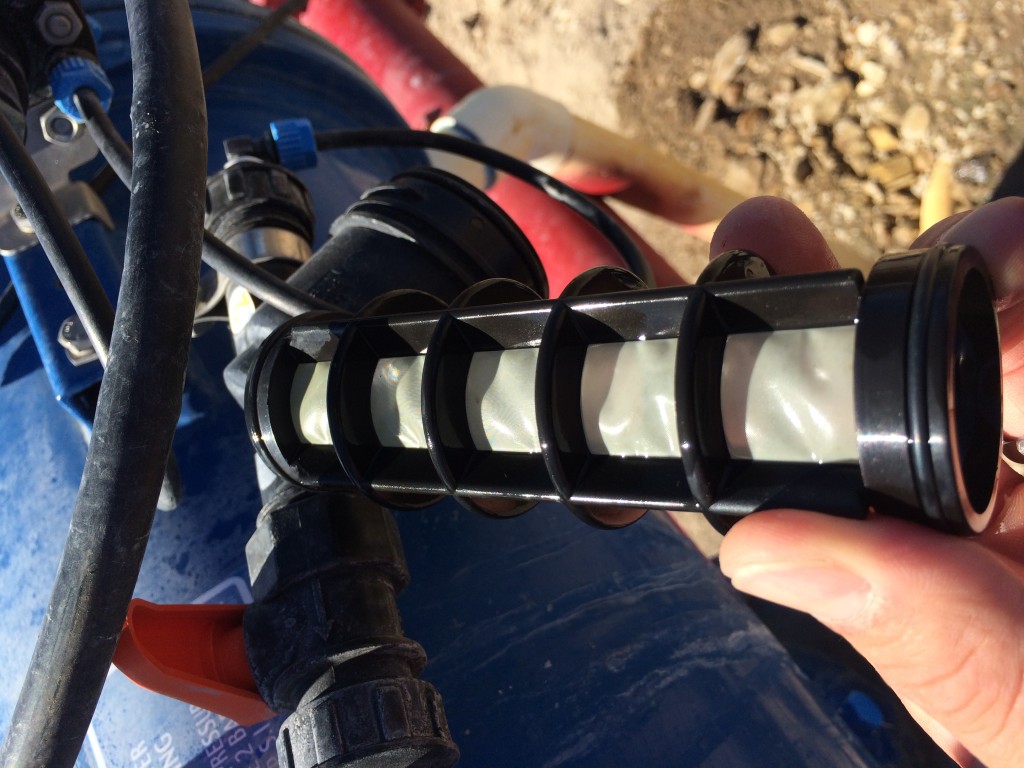 Iron build up after treatment | MChem, Inc